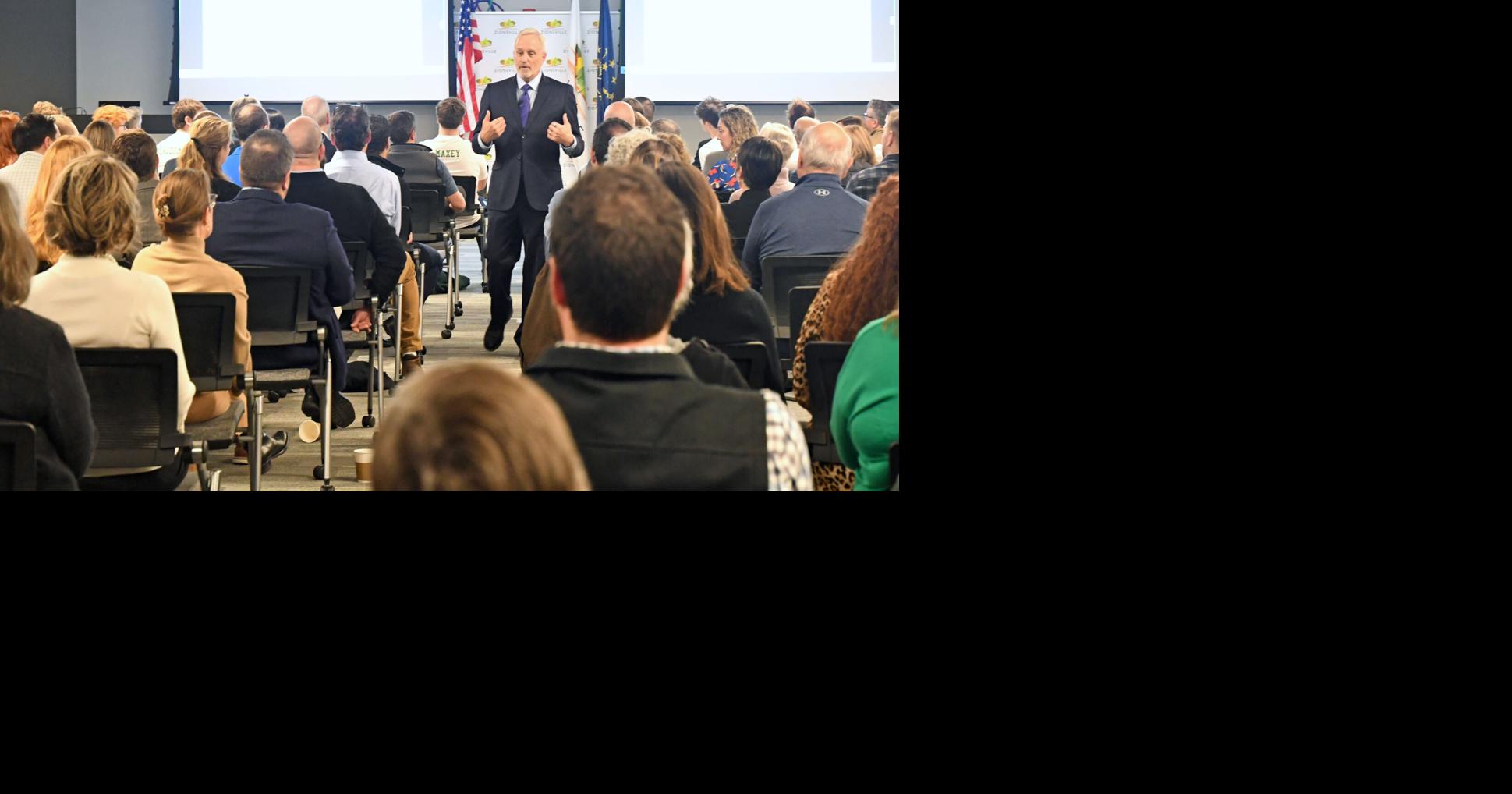 Zionsville Mayor John Stehr unveils $250 million South Village project ...