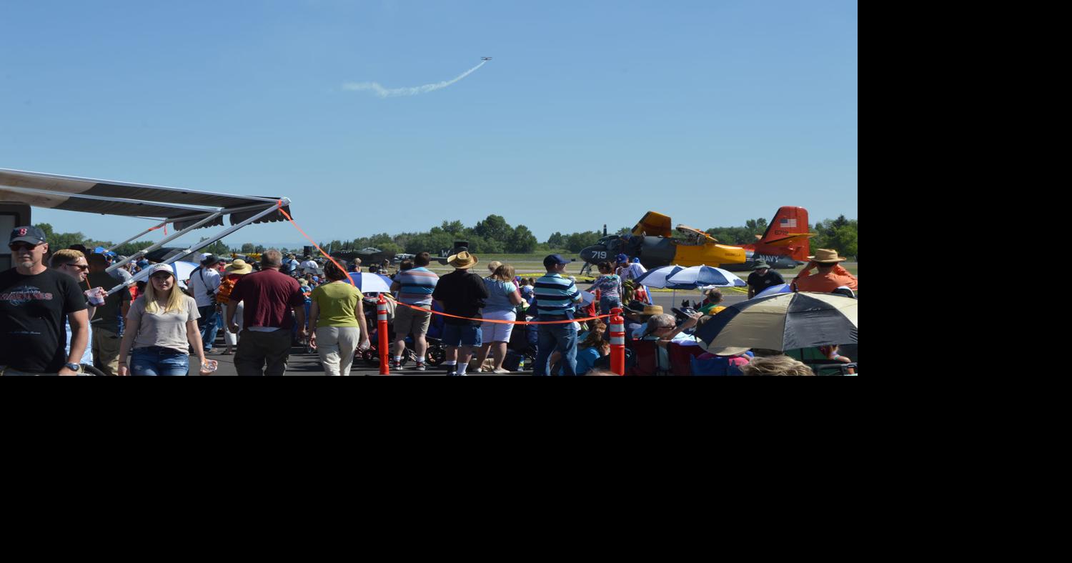 Scenes from the Legacy Flight Museum's History in Flight air show ...