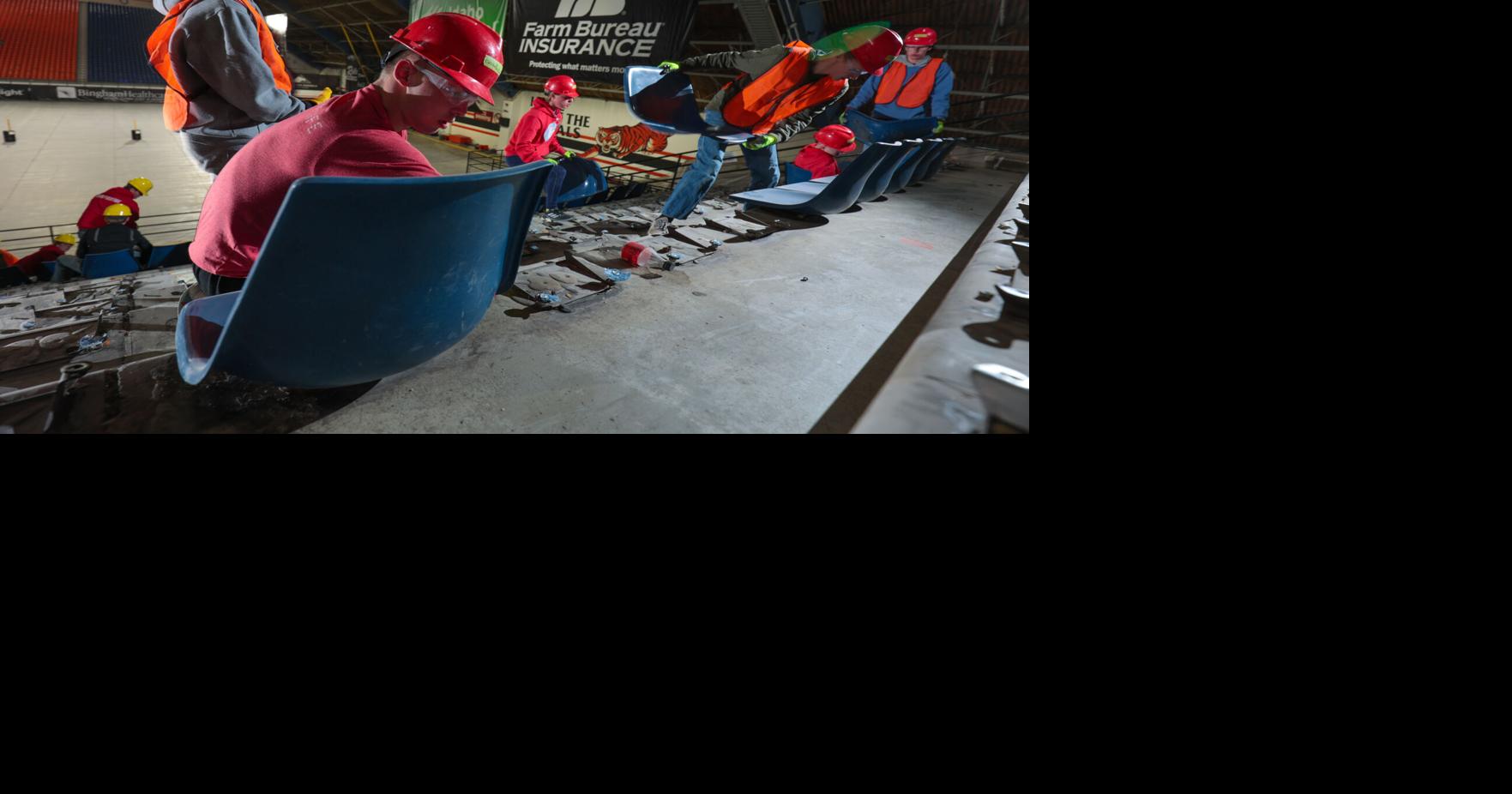 Original Holt Arena seats up for sale as renovation commences | Local ...