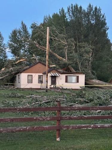 Microburst damages home in Burton | Local News | rexburgstandardjournal.com