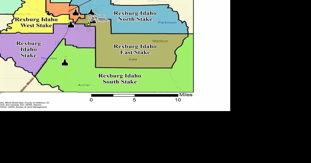 Rexburg stake and ward boundaries realigned in unique manner | Local ...