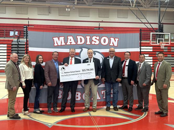 Gov. Little signs $23,794,265 check for Madison School District | Local ...