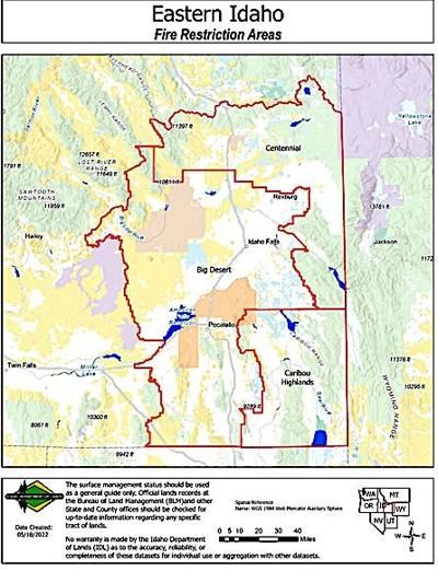 Continued fire restrictions to take effect across eastern Idaho | Local ...
