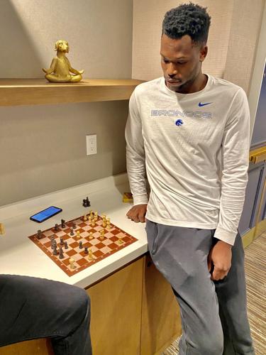Chess savant and point guard: Boise State's Emmanuel Akot always makes ...