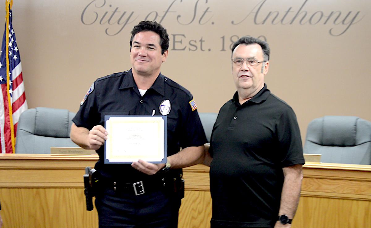 "Superman" sworn into St. Anthony Police Department Reserves | Idaho ...