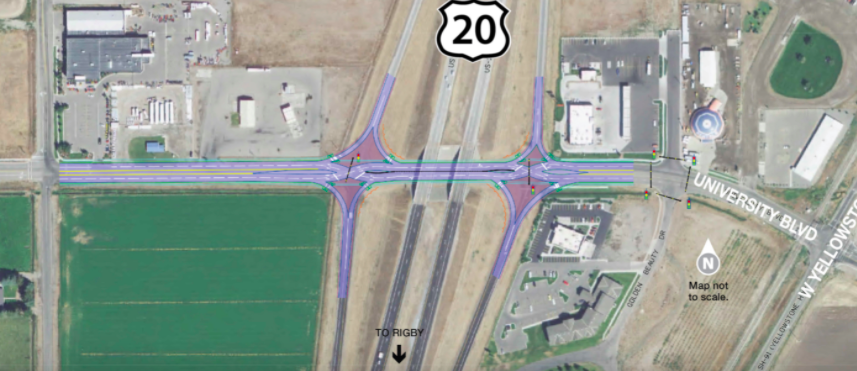 New design plans progress for 2 Rexburg interchanges | Local News ...