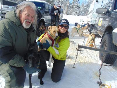 Famed 'blind' dog musher comes in fifth at American Dog Derby | Local ...