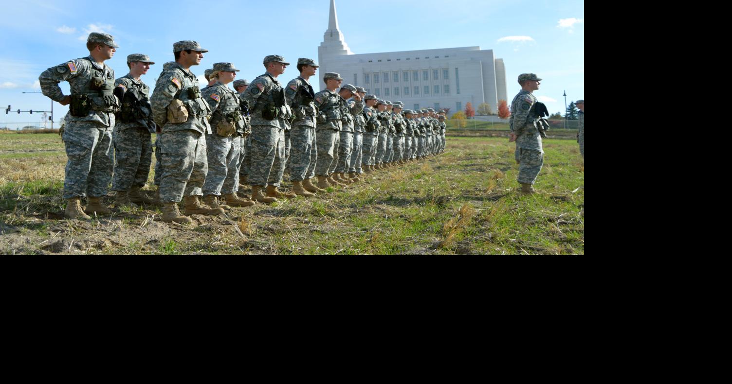 Photo album - Back in Black: ROTC cadets take Black Hawk flights ...