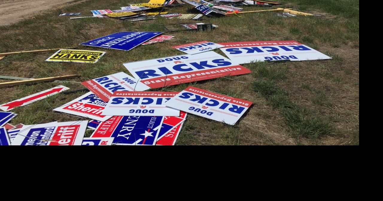 State representative candidates find campaign signs relocated by ITD ...