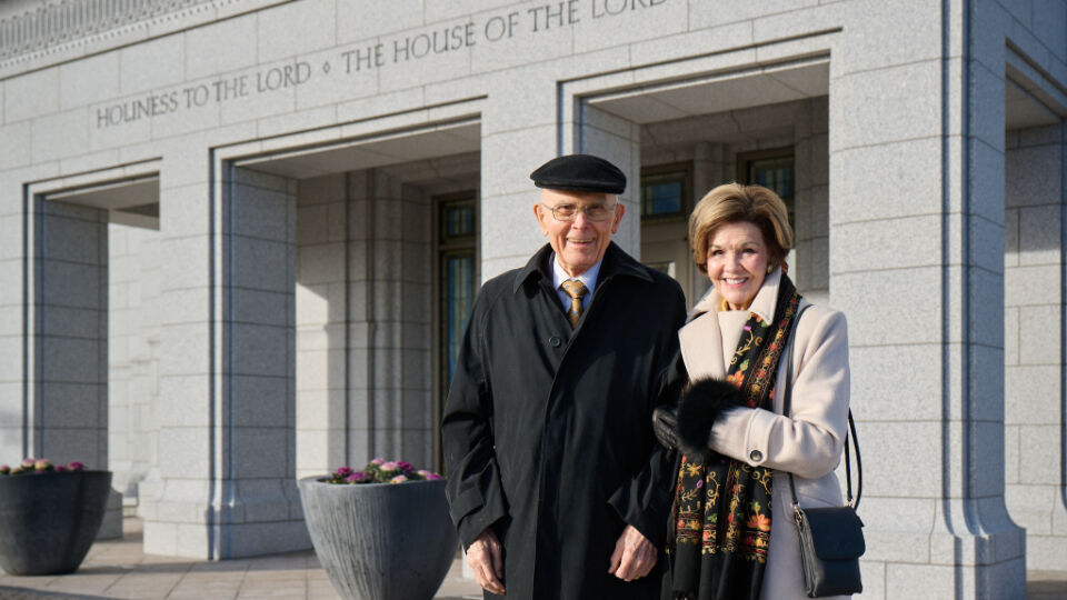 President Oaks Dedicates the Burley Idaho Temple | Local News ...