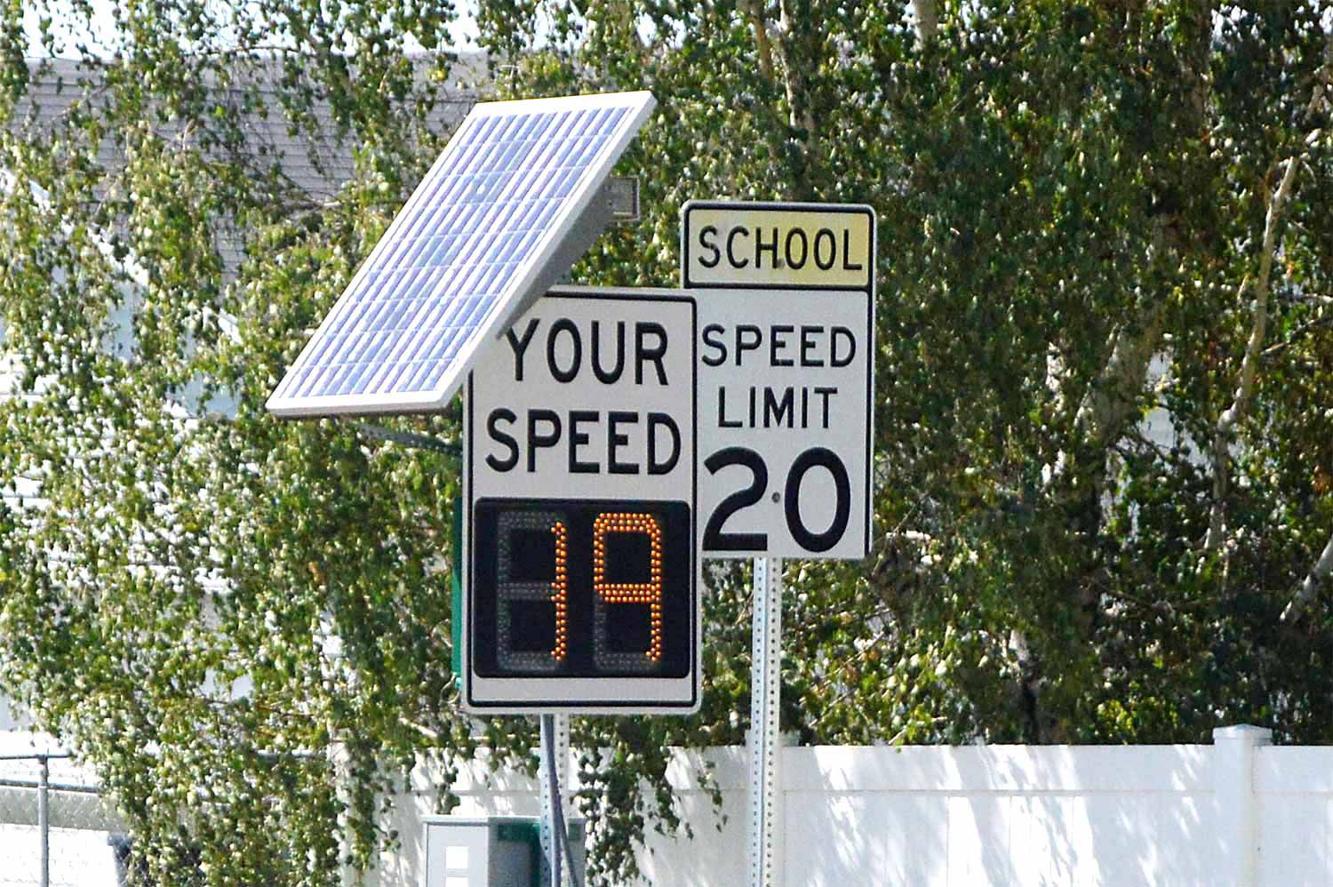 Madison School District, RPD purchase solar powered speed limit signs ...