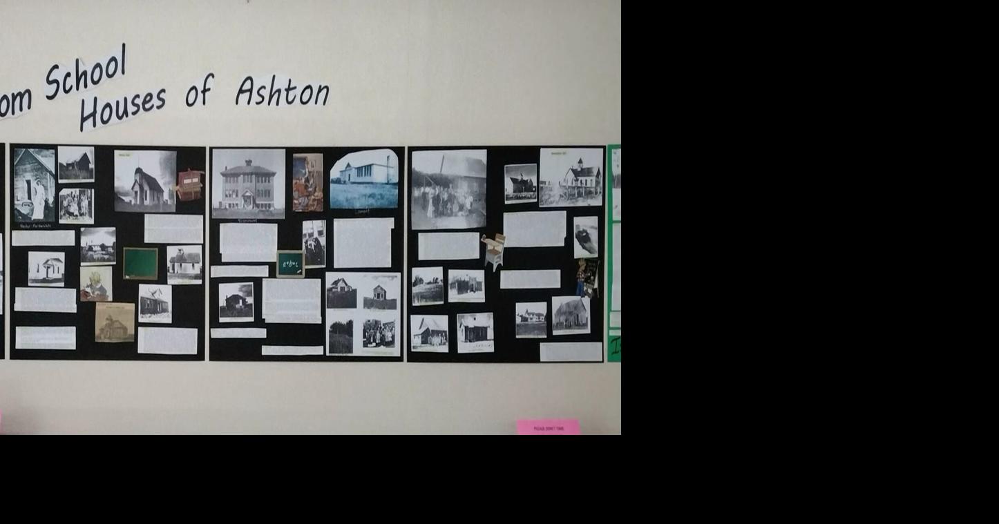 Ashton Library displaying 'One Room School Houses of Ashton ...