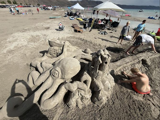 Sneak peek at Summer: Bear Lake’s sand sculpture winners announced ...