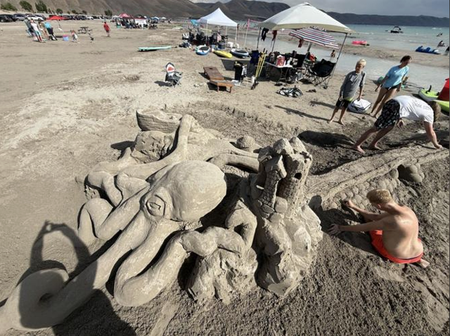 Sneak peek at Summer: Bear Lake’s sand sculpture winners announced ...