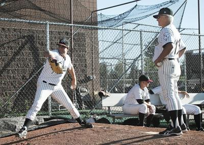 Chukars’ pitching coach Jerry Nyman, who grew up in Utah, enjoying ...