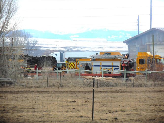 Madison Fire Department responds to fire south of Rexburg | Local News ...