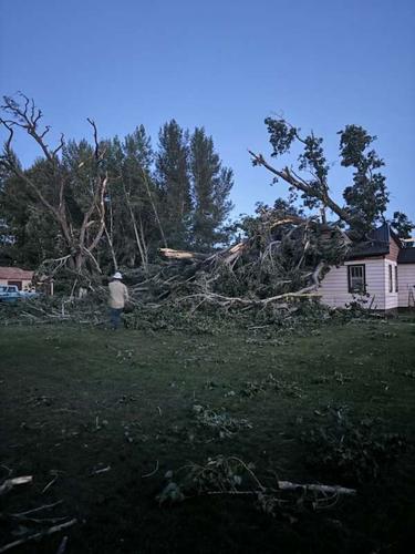 Microburst damages home in Burton | Local News | rexburgstandardjournal.com