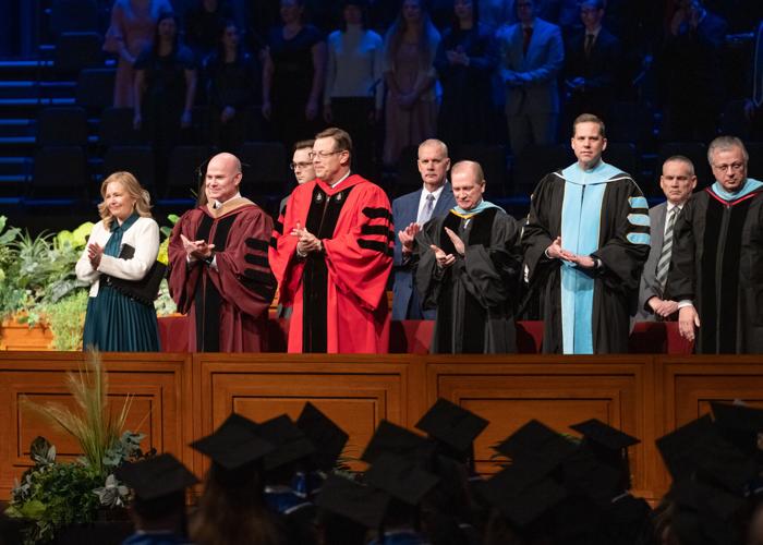 BYU-Idaho holds ceremony for university's largest graduating class in ...