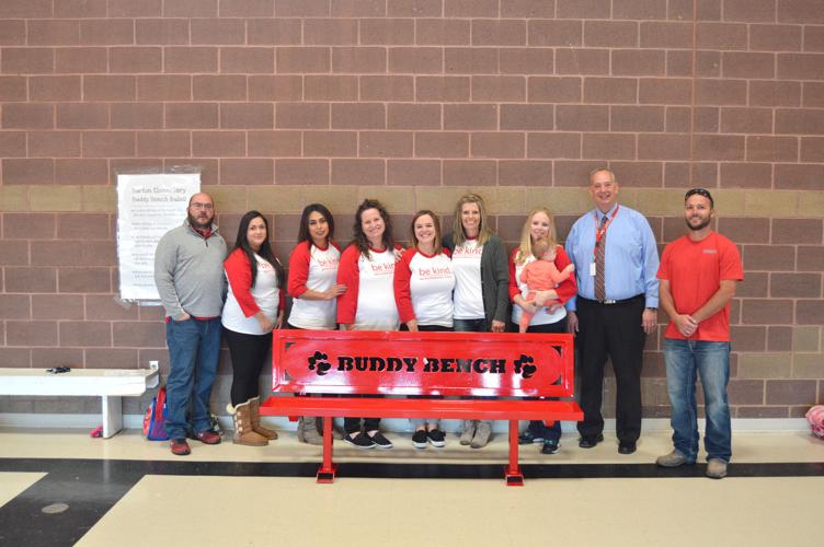 Burton Elementary School receives new buddy bench | Idaho ...