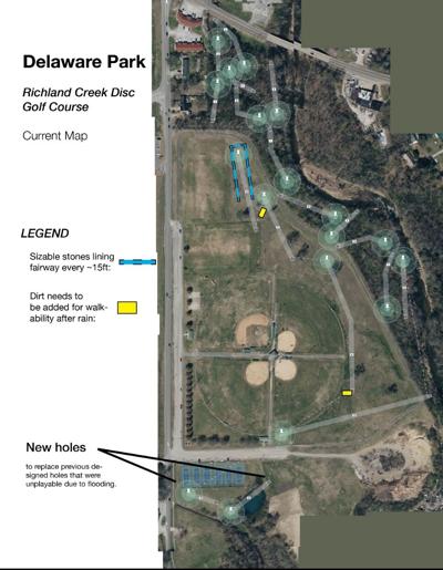 Dayton to open disc golf course at Delaware Ave. park | News ...
