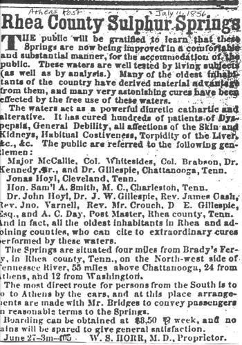 Rhea Springs Revisited | Lifestyles | rheaheraldnews.com