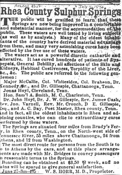 Rhea Springs Revisited | Lifestyles | rheaheraldnews.com