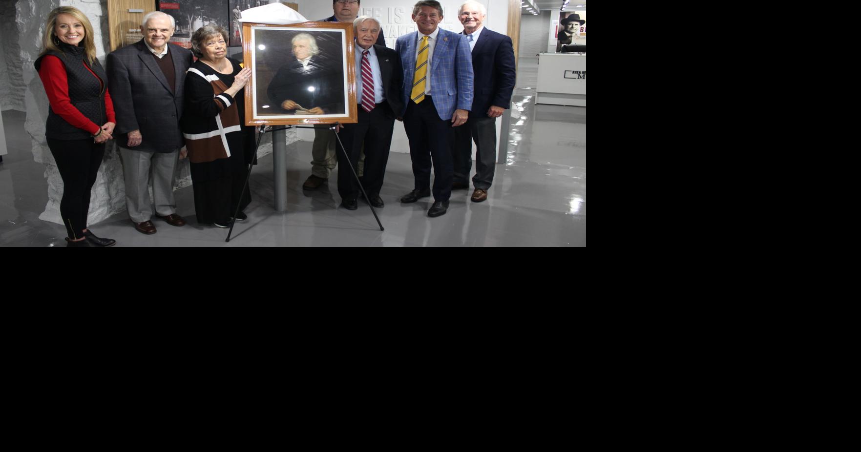 Historical society gifted portrait of John Rhea, county’s namesake ...