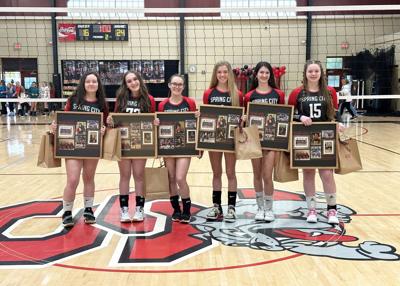 SCMS Lady Bulldog volleyball celebrates Eighth Grade Night with win ...