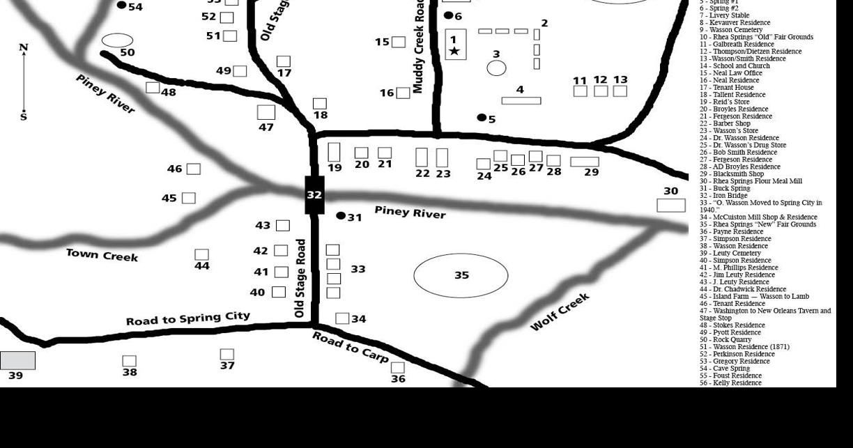 Mapping Rhea Springs | Lifestyles | rheaheraldnews.com