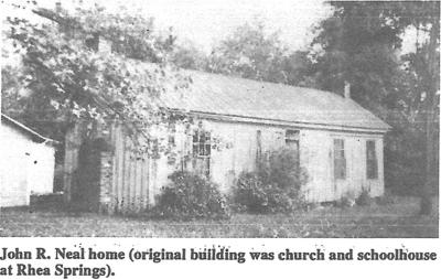 Remembering Rhea Springs: Part 12, John R. Neal | Lifestyles ...
