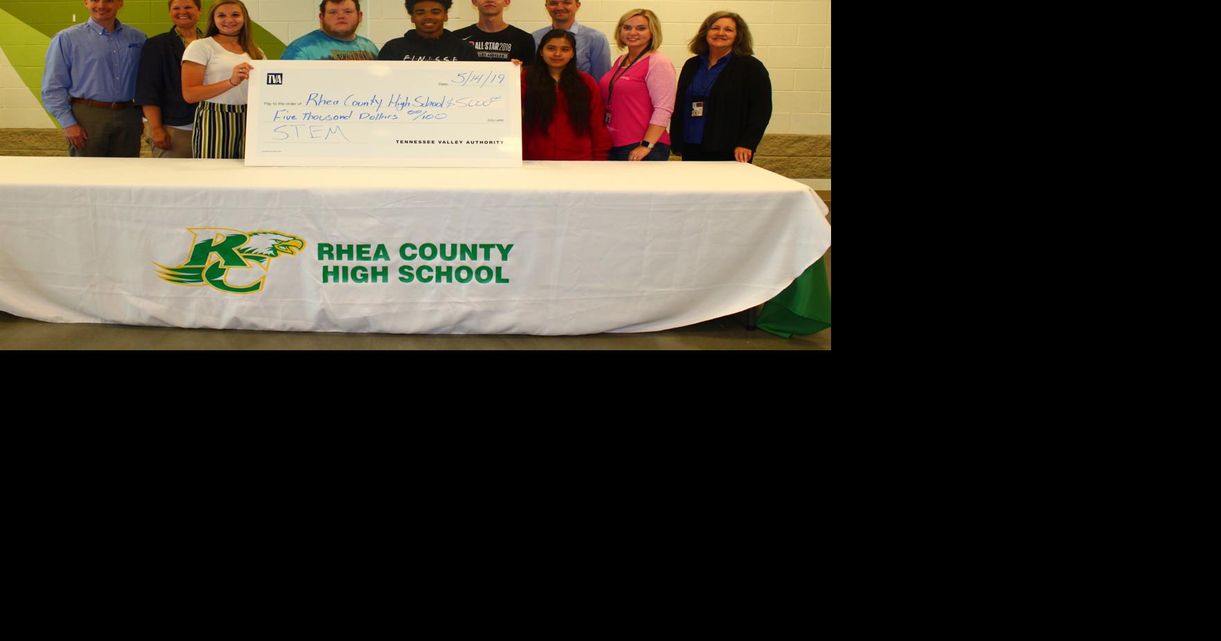 Rhea County High School awarded $5K TVA grant | News | rheaheraldnews.com
