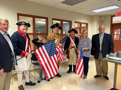Graysville elementary gifted flag by Sons of the American Revolution ...