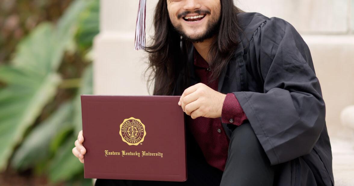 From Model to EKU: Nathan Corder speaks at EKU Fall Commencement ...