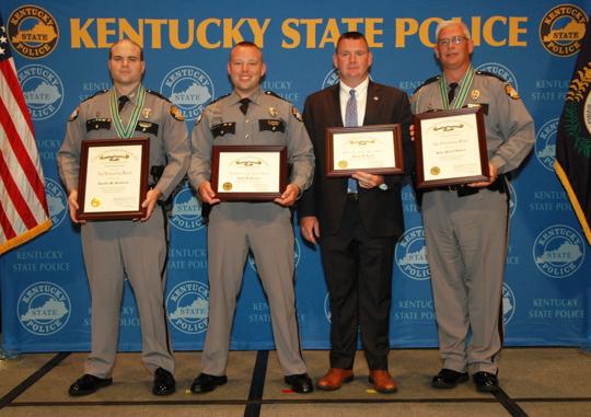 KSP troopers and officers receive awards | News | richmondregister.com