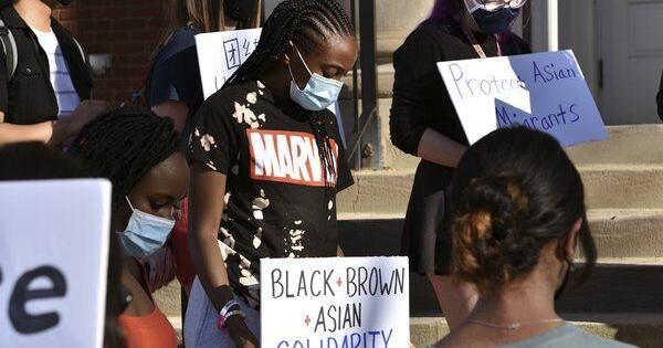 'Standing up for human beings': Stop Asian Hate protest held at Berea ...