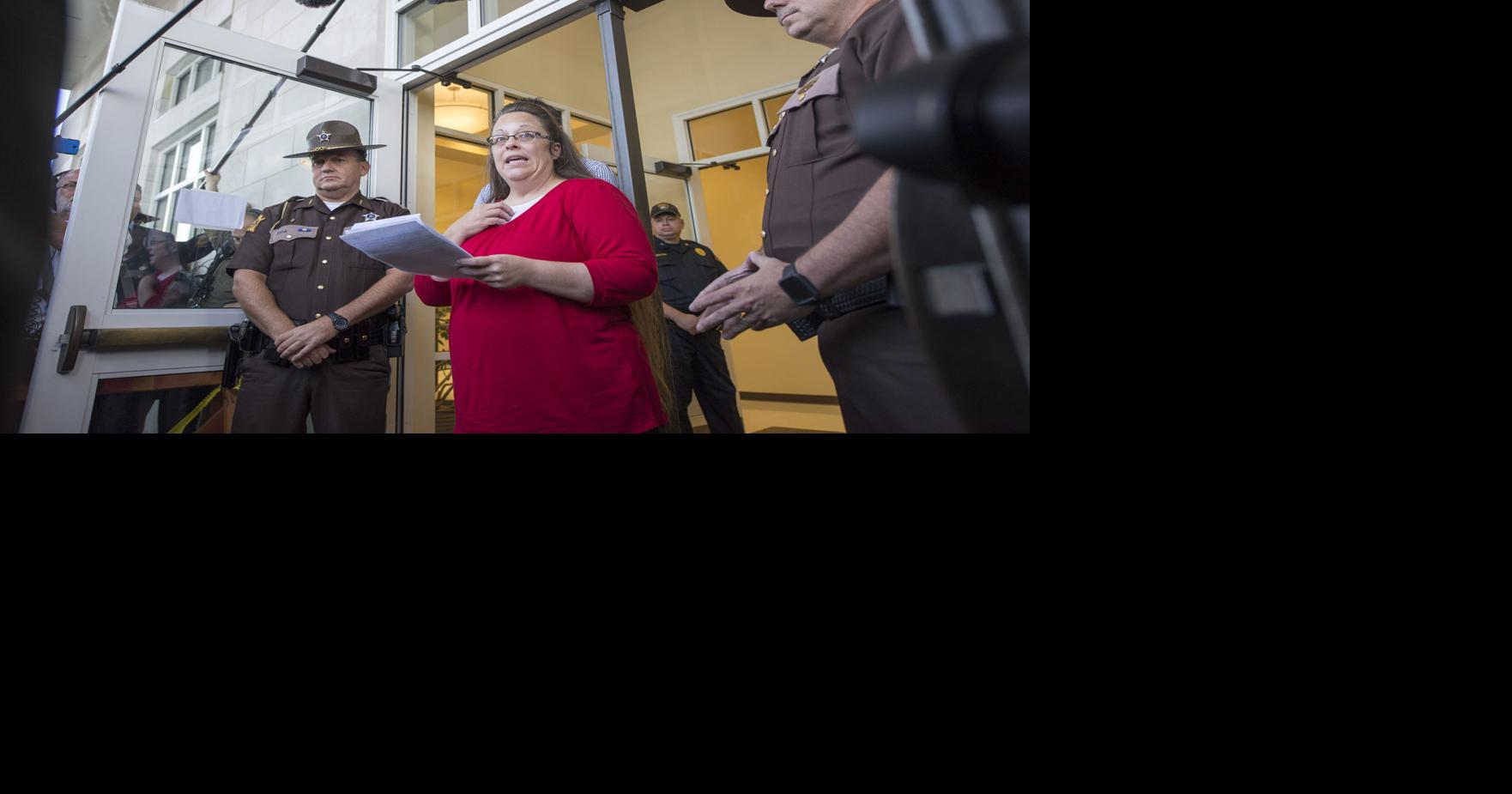 Biggest stories in Kentucky: Kim Davis, gay marriage | News ...
