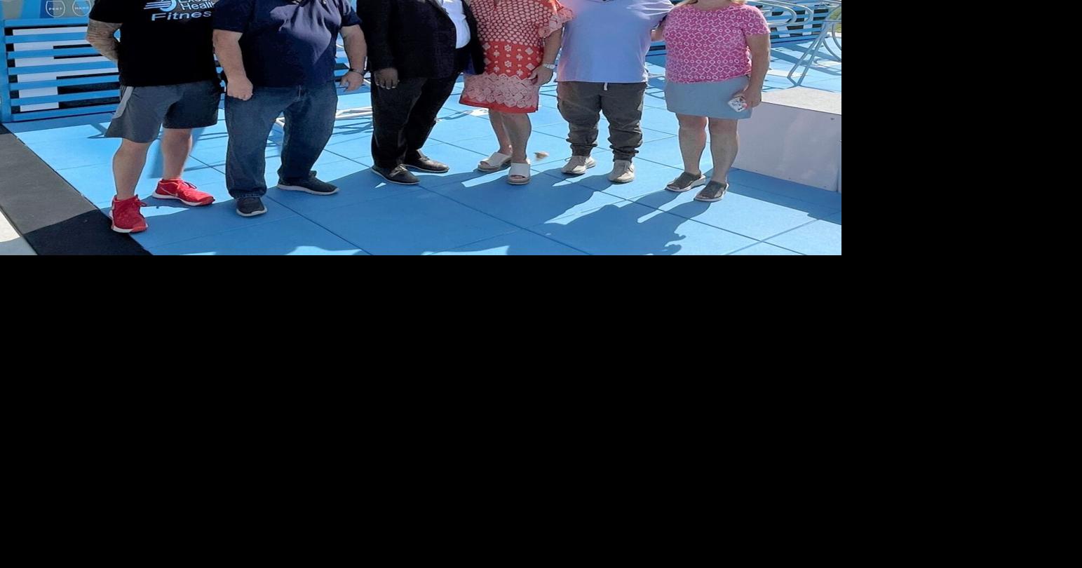 Parks & Rec cuts ribbon for new outdoor fitness court at Lake Reba ...