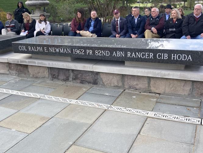 EKU unveils new Veterans Memorial Site at Carloftis Garden | News ...