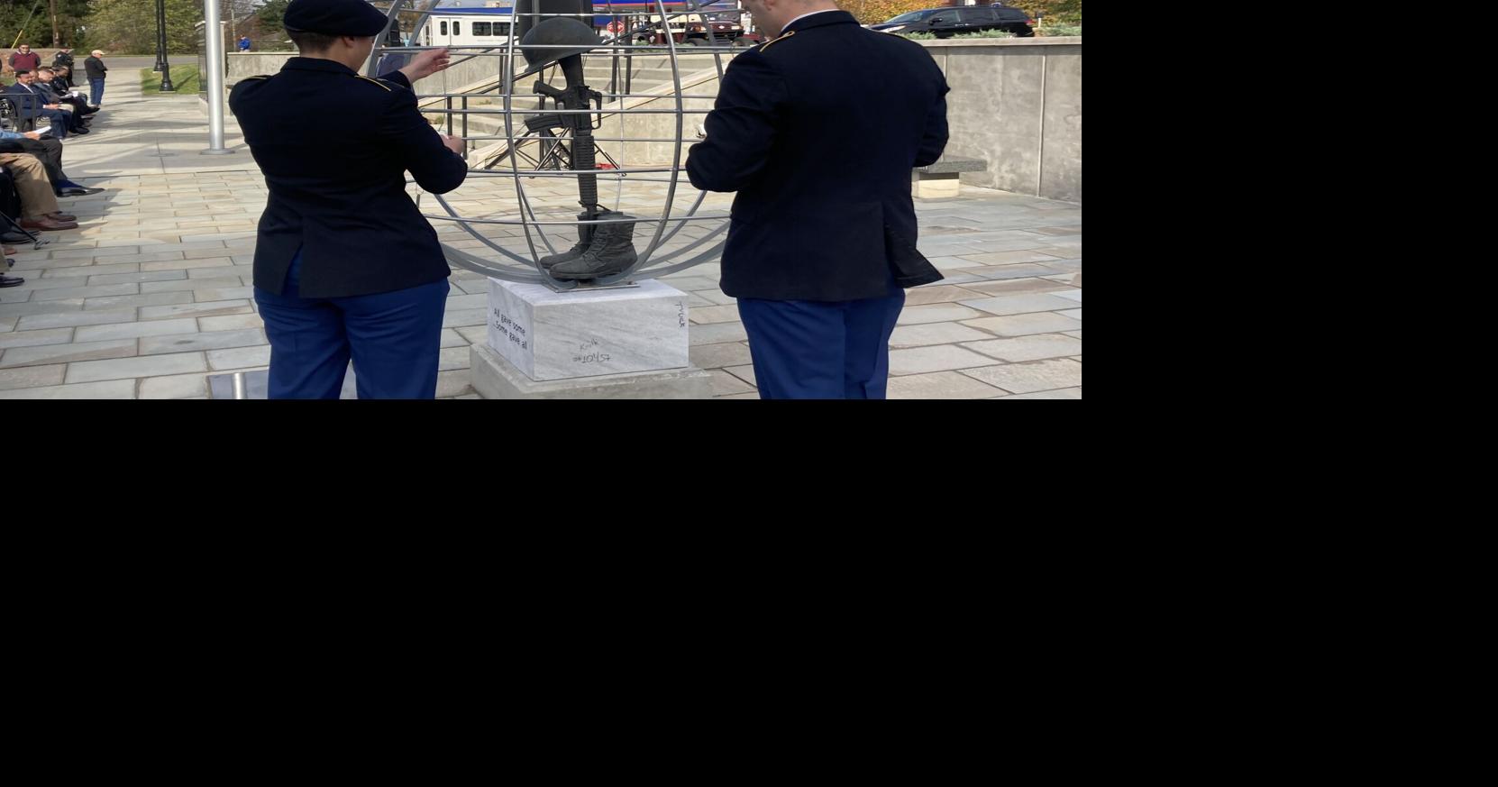 EKU unveils new Veterans Memorial Site at Carloftis Garden | News ...