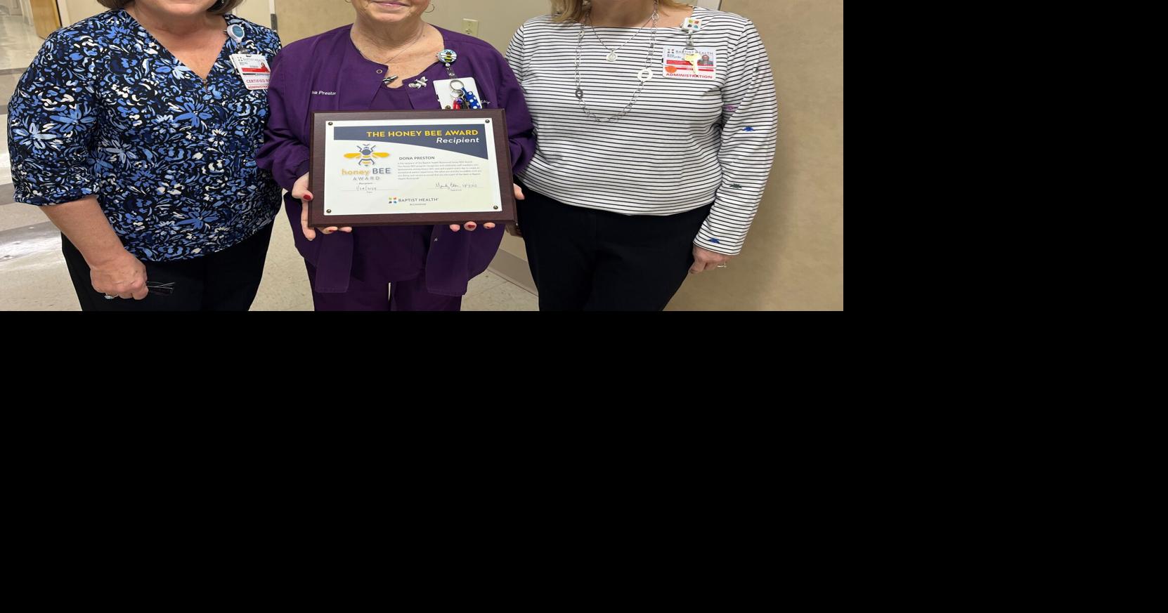 Baptist Health Richmond names Honey BEE Award recipient | Community ...