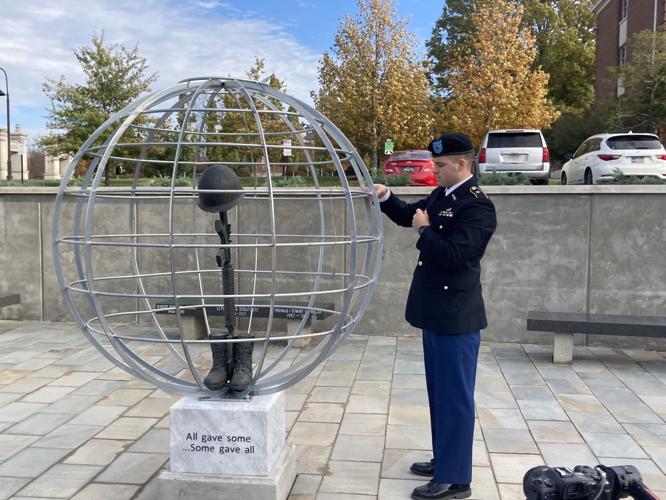 EKU unveils new Veterans Memorial Site at Carloftis Garden | News ...