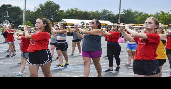 Among Thorns: Madison Central Band prepares for first competition ...