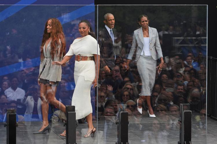 Obama Center opens in Chicago with a call to defend democracy and a ...