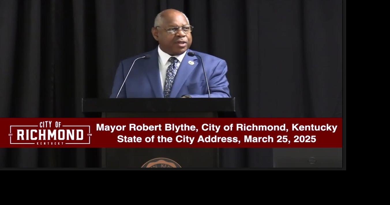 Richmond's Progress: Mayor Robert Blythe gives State of the City Address | News ...