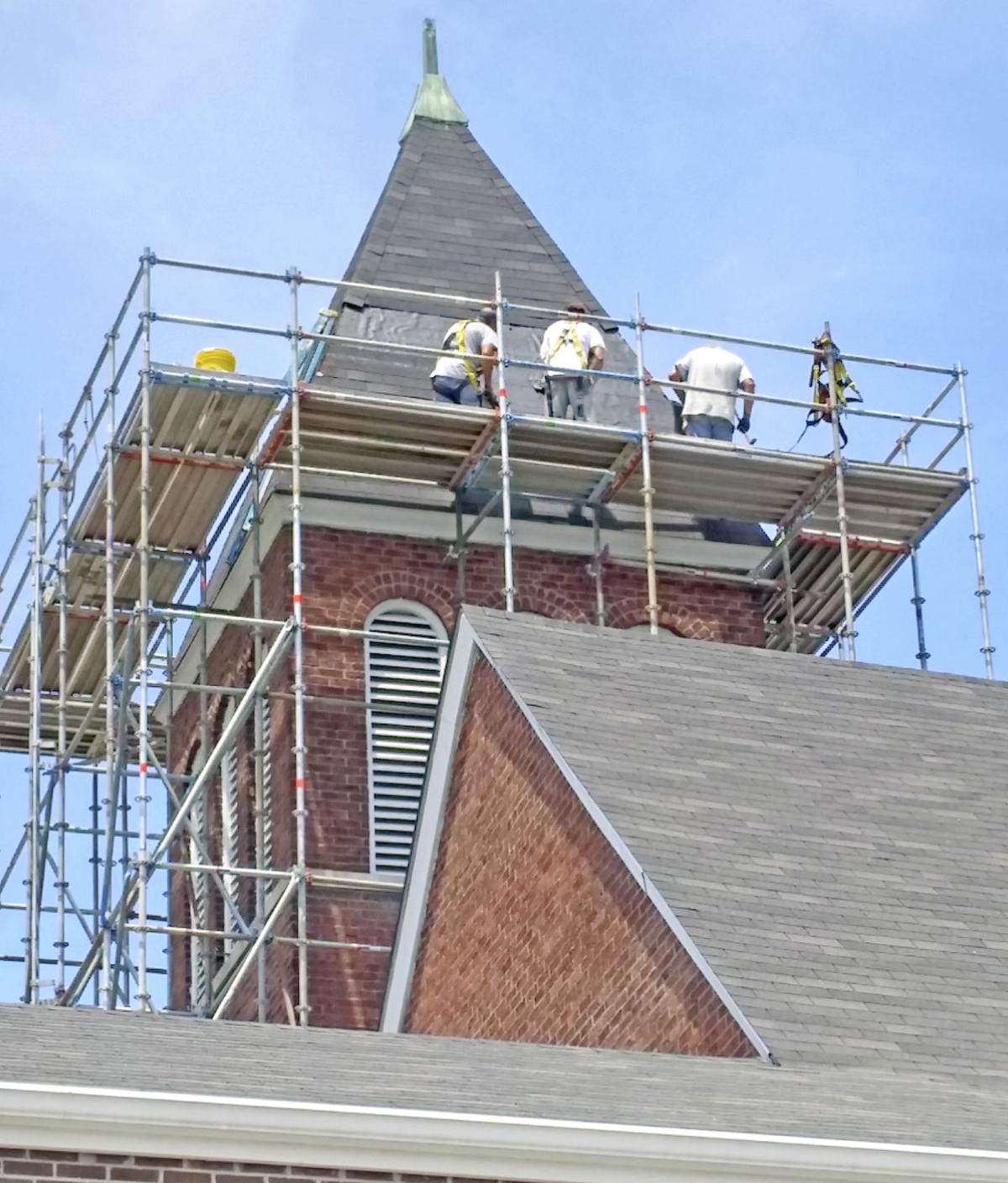 Roofing the RAAC: Arts center getting new shingles | Local News ...