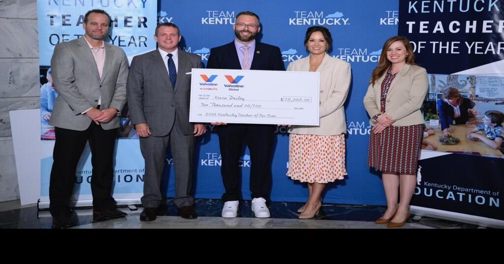 Kevin Dailey check presentation | | richmondregister.com
