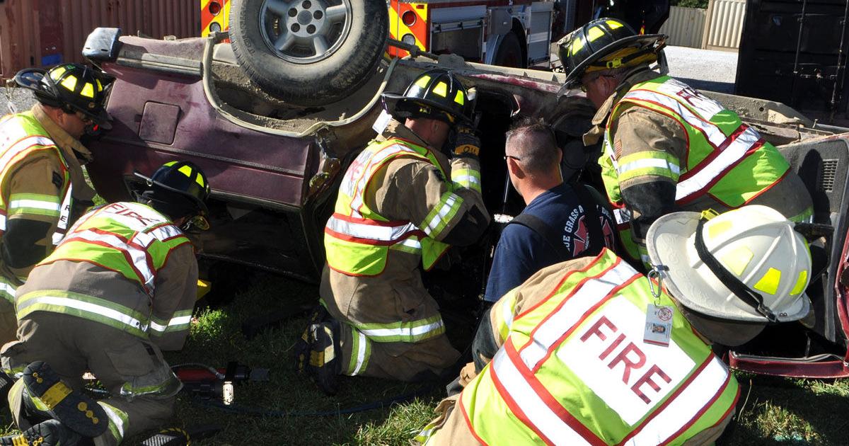 Firefighters train for vehicle extraction | Local News ...