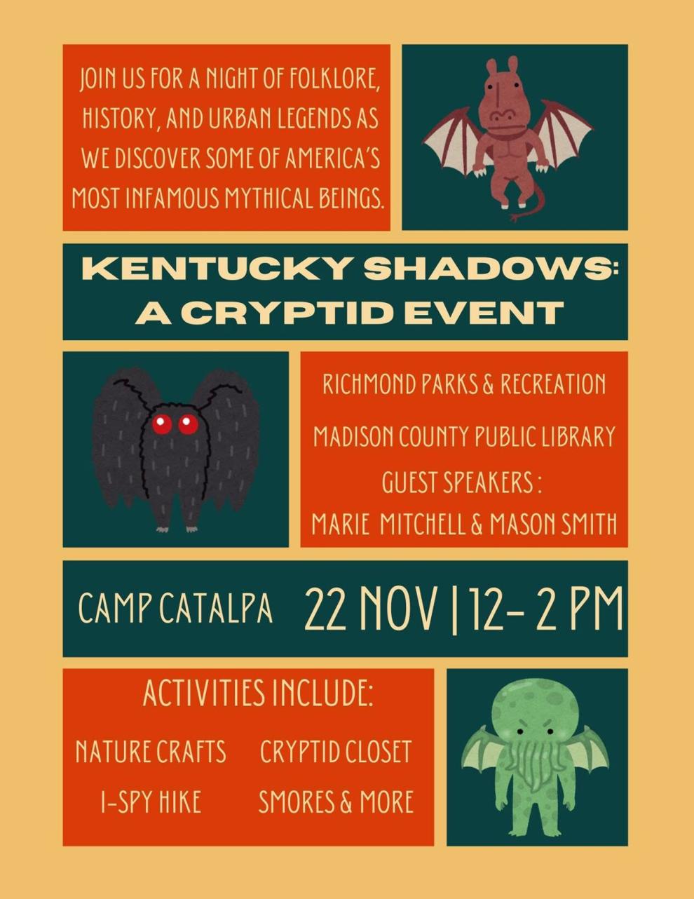 Kentucky Shadows: A cryptid vent at Camp Catalpa Park | News ...