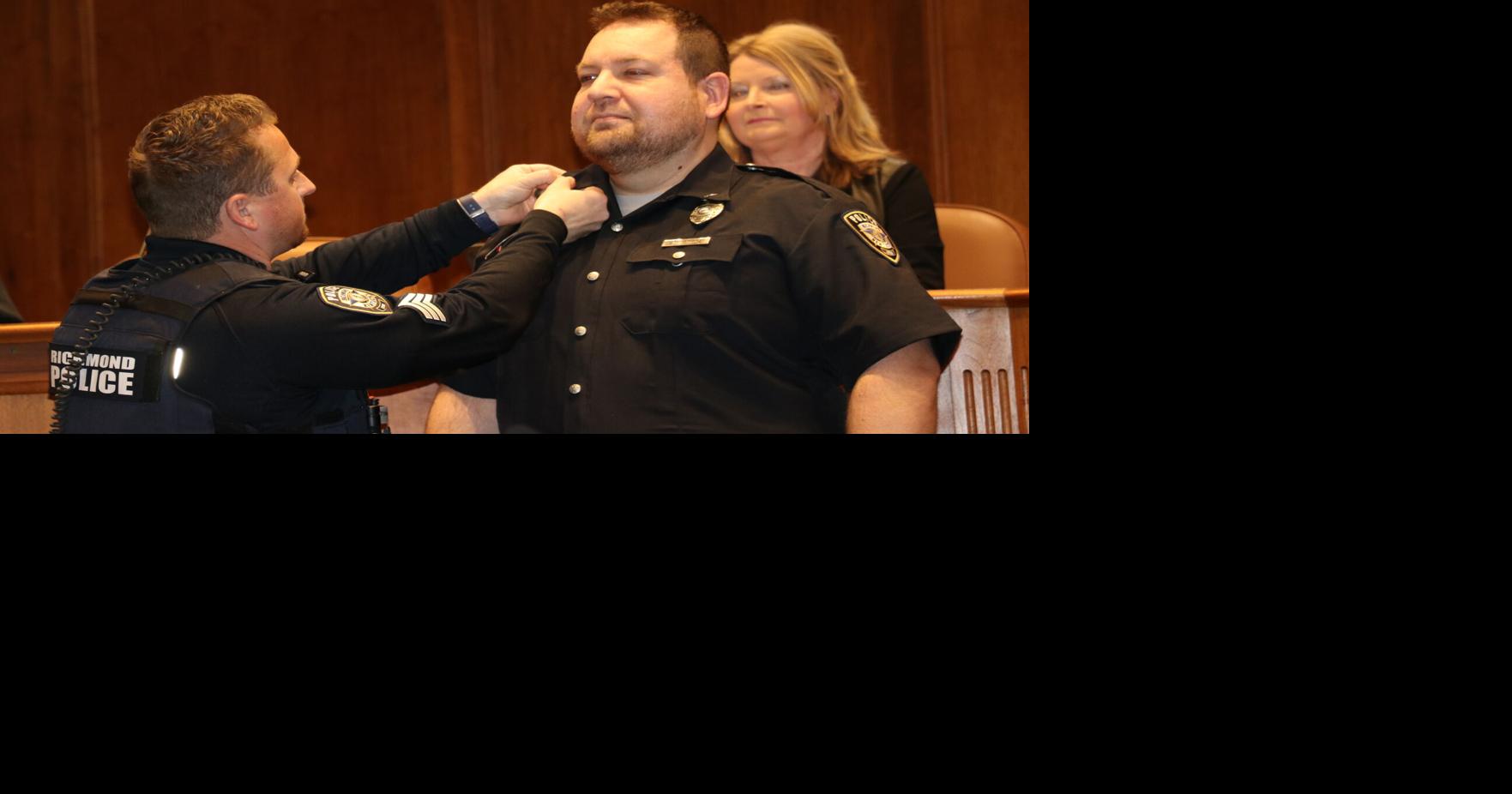 Harris promoted to Master Police Officer | News | richmondregister.com