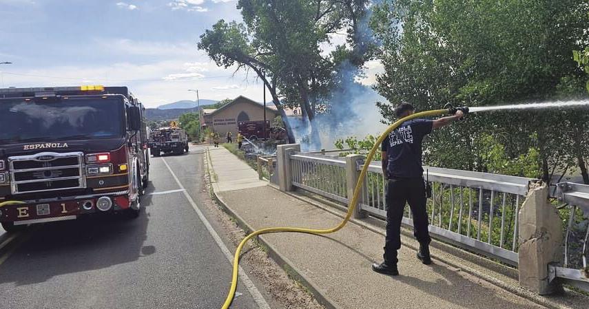 Oñate Bridge blaze | News | riograndesun.com